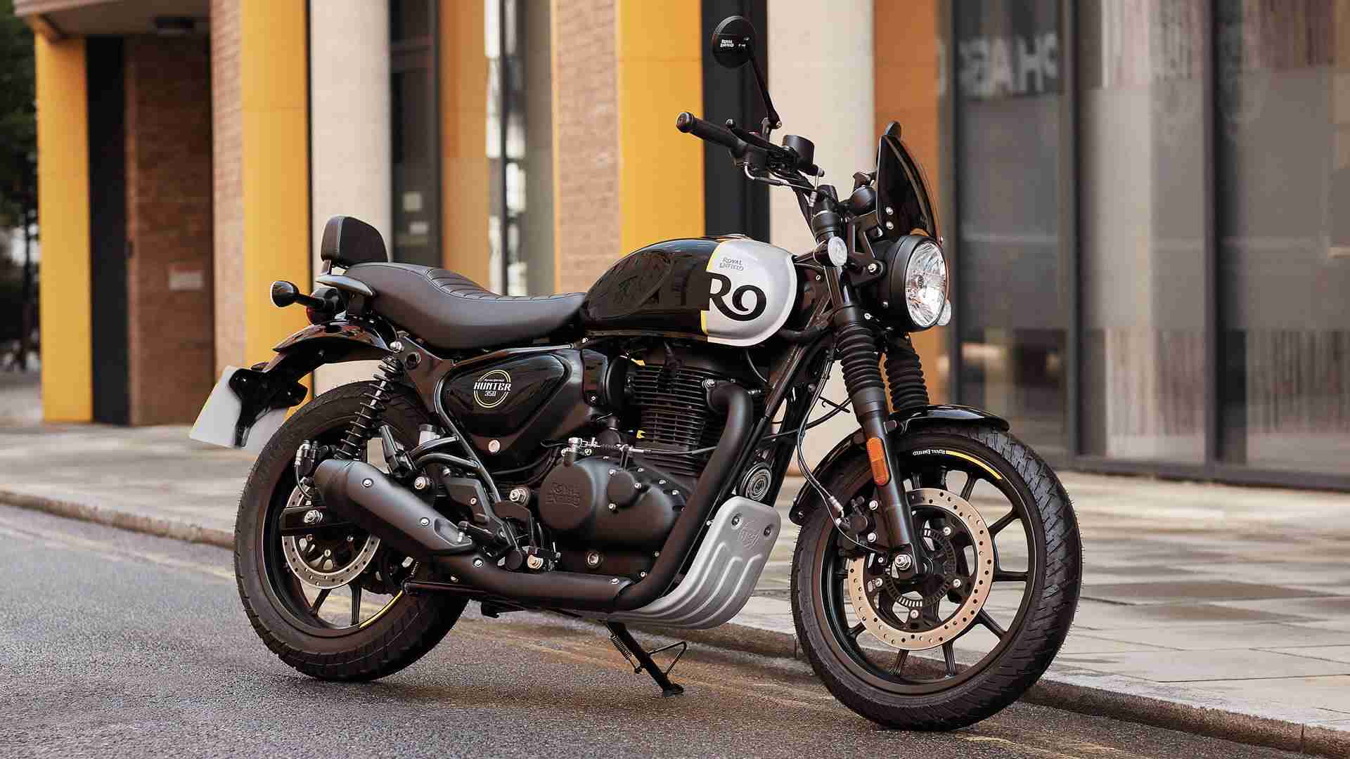 Royal Enfield Hunter 350 Retro Factory - Price, Images, Colours ...